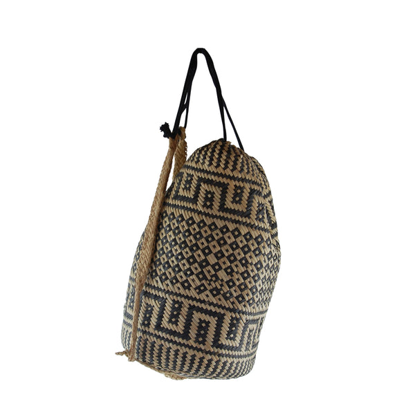 Tribal Anjat Rattan Borneo Backpack - Makers Travelers